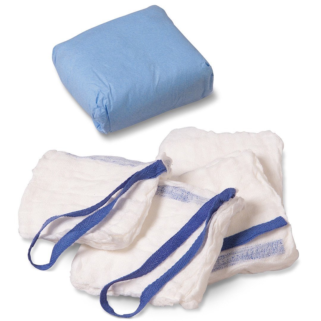 Sterile Latex Free Pre Washed Lap Sponges - BKA MED