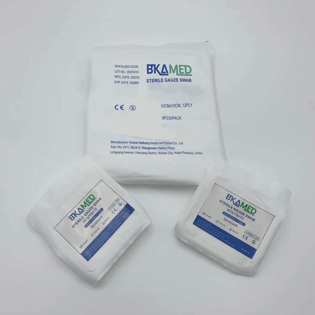 Sterile Gauze Swabs - Gauze Swabs - Dressing & Bandages | 100% Cotton ...