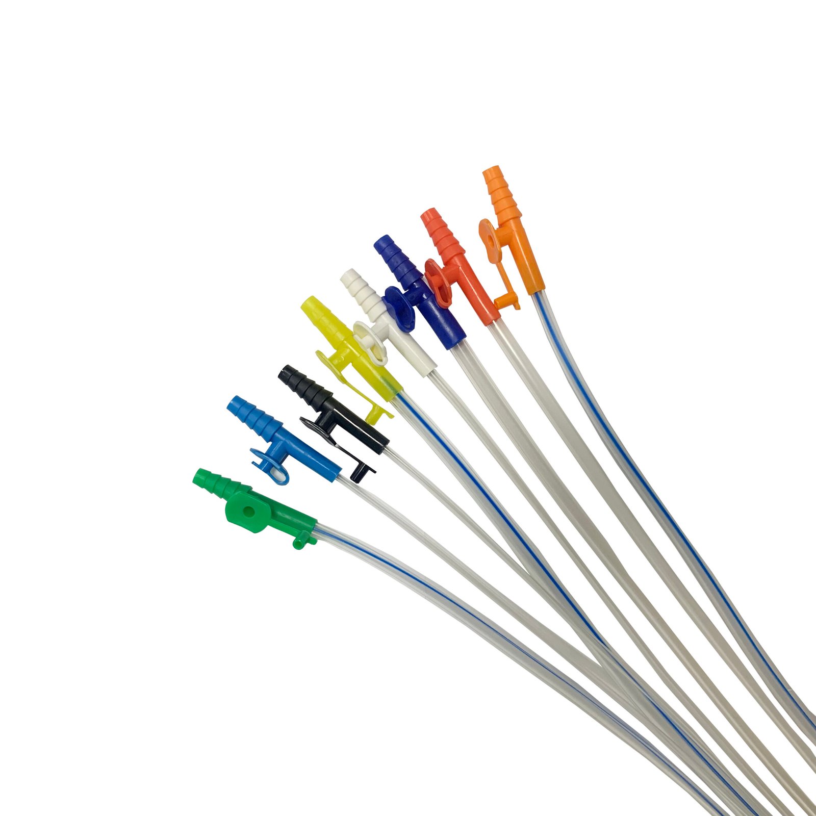 Wholesale Medical Grade PVC Suction Catheter - Dual Color Coded, Frozen ...