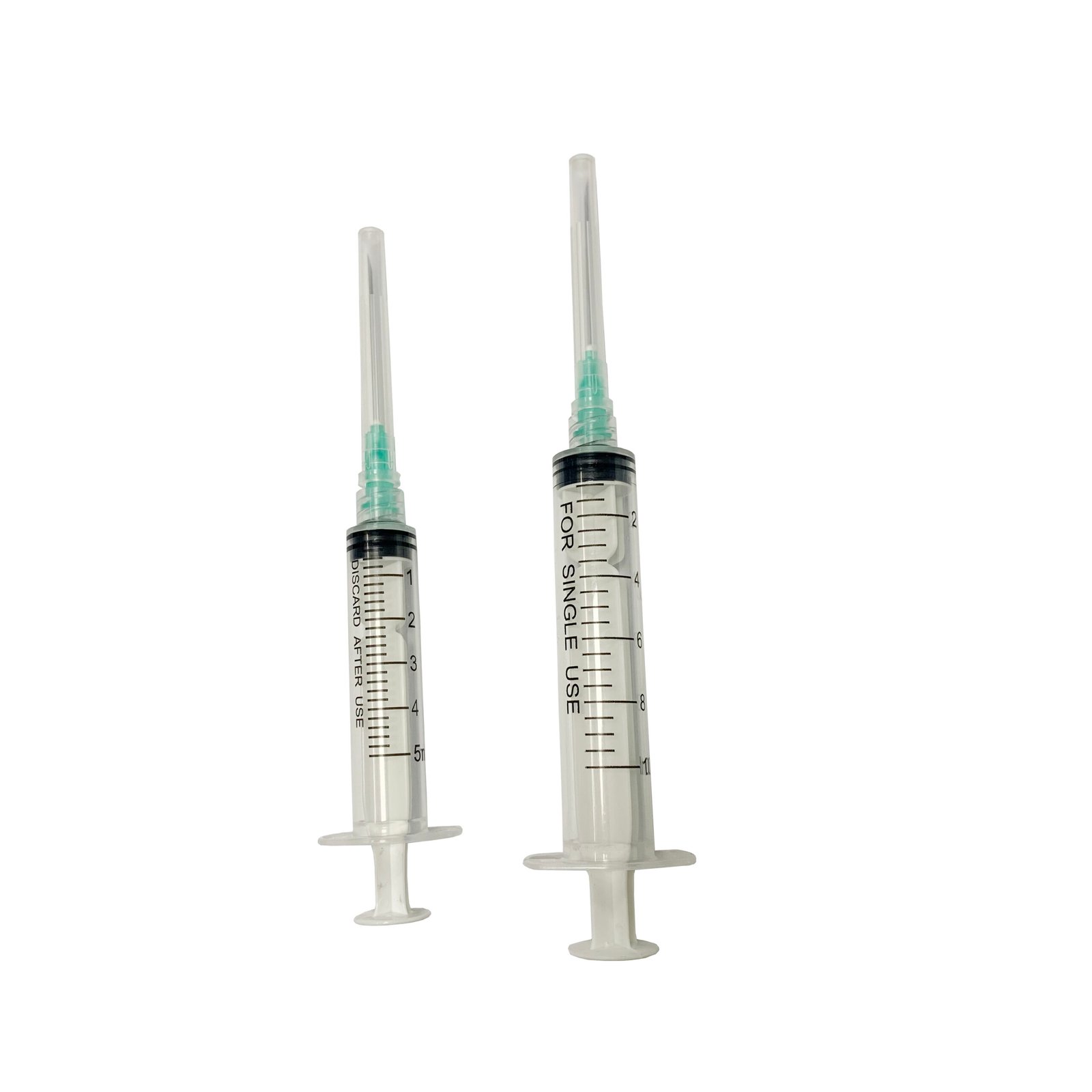 2 ml Luer-Lock Plastic Disposable Syringe | 0.1 mL Precision, Phthalate ...