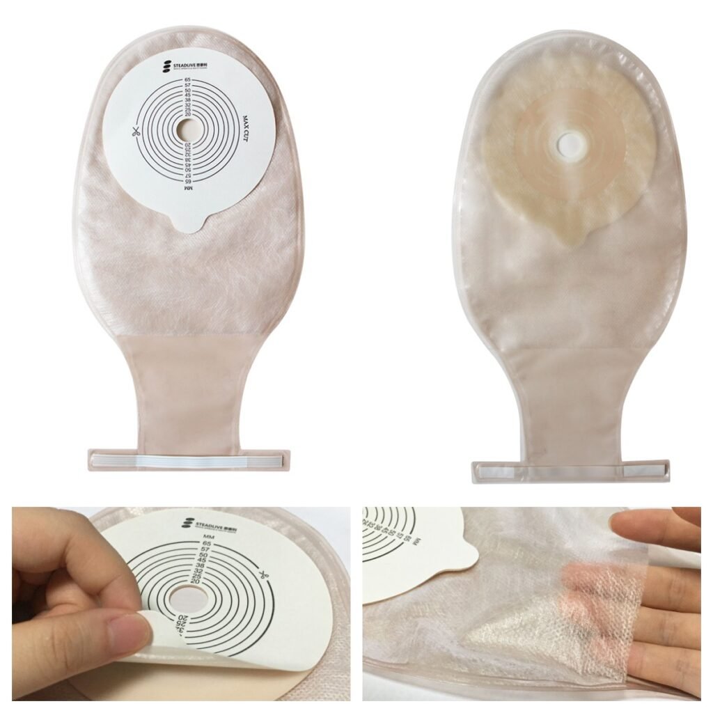 Wholesale Integrated Hook And Loop Colostomy Bag - Opaque Film, EVOH ...