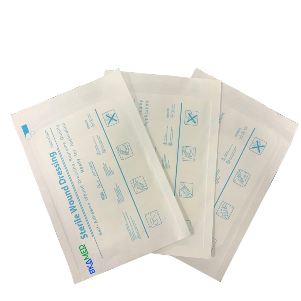 Disposable Sterile Surgical Adhesive Non Woven Wound Dressing - BKA MED